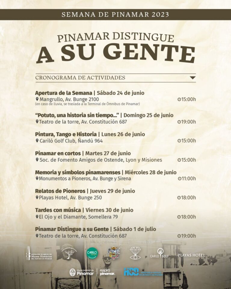 45° Aniversario de la creación del Partido de Pinamar – MIX Magazine ...